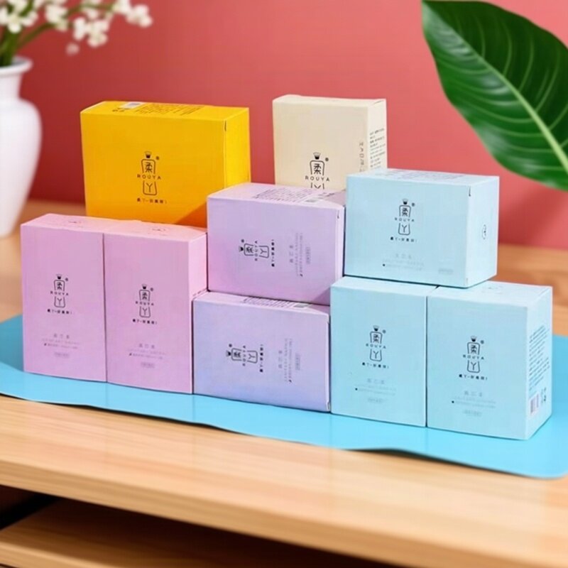柔丫卫生巾日用夜用护垫10盒组合装超薄棉柔负离子安心睡裤迷你