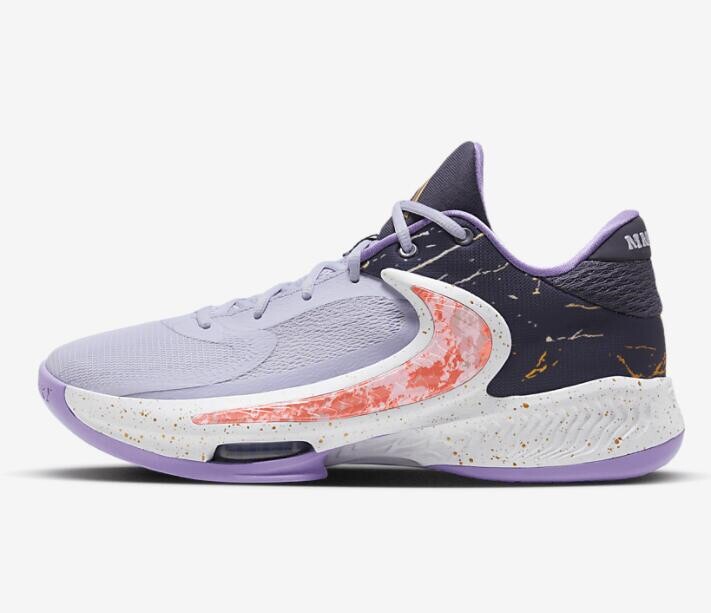 Nike耐克ZOOM FREAK 4 ASW EP男子篮球鞋DV1180-500_虎窝淘