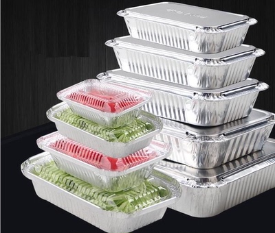 食品级空气炸锅专用铝箔餐盒