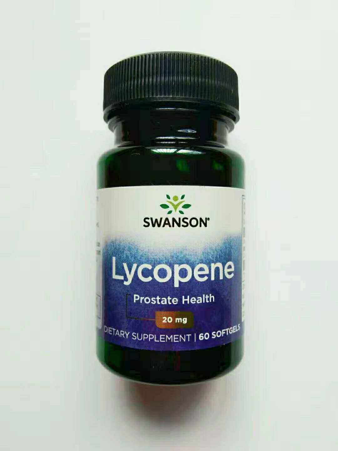 抗自由基*男性健康!美国原装SWANSON番茄红素软胶囊 20MG*60粒