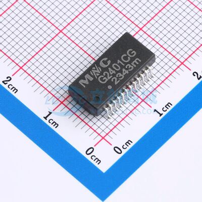 G2401CG网口变压器SMD,15.1x7.1mm单口350uH
