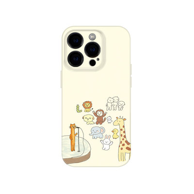 原创小猫演讲适用iPhone17promax手机壳苹果14华为nova16/P80vivox300小米17红米turbo5菲林findx9OPPOReno16