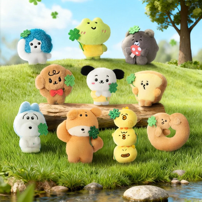 BANGGRI幸运四叶草毛绒挂件盲盒