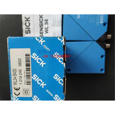 现货全新原装SICK漫反射光电传感器WL34-B430 1019245议价$
