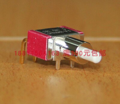 P8701-A4镀金三脚正弯小钮子按钮开关M6.35常开常闭T80-P台湾SH