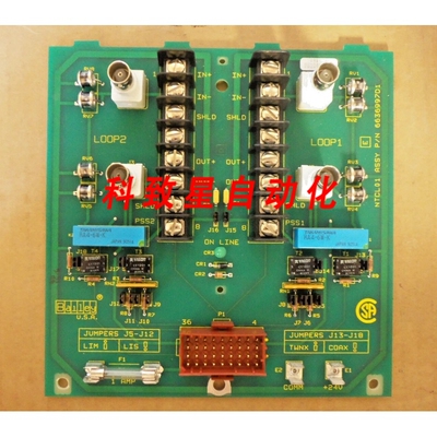 工业配件BAILEY CONTROLS NTCL01 6636997D1 NETWORK 90通信回路