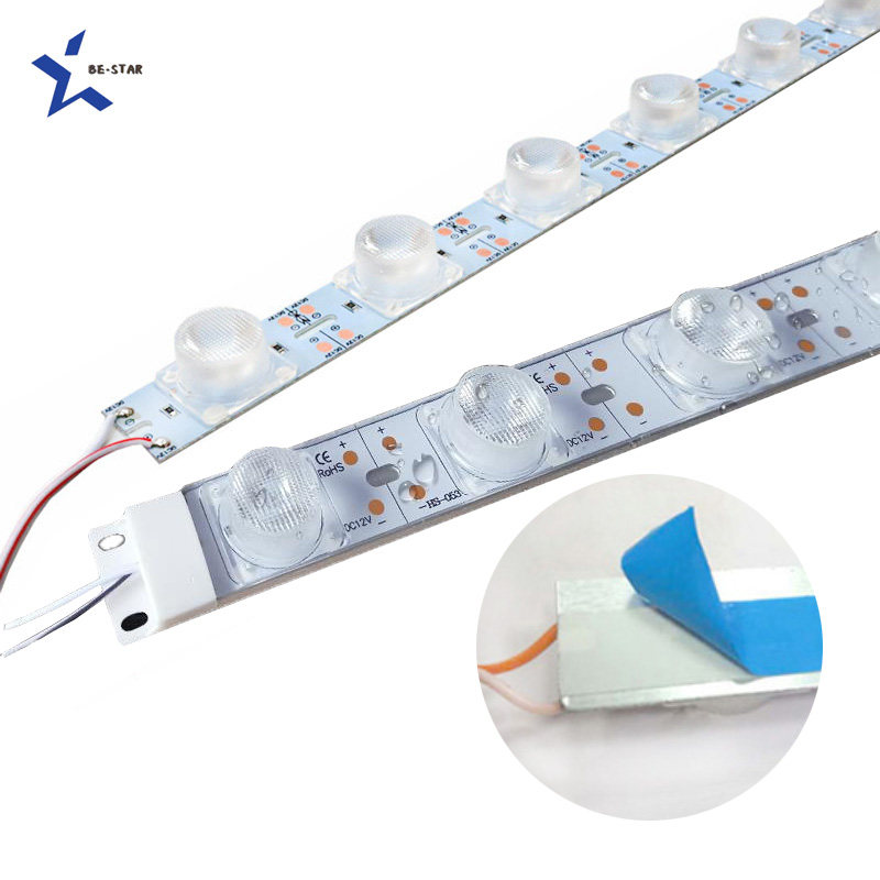 led侧光源灯条12V超薄双面异形软膜拉布卡布灯箱侧打对打光模块灯_虎窝淘