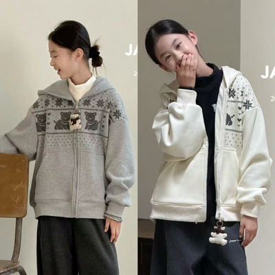 JASPER童装学生拉链运动外套