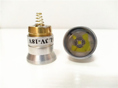 美国神火6P G2 Z2 C2配件 白光/黄光/蓝光/红光/紫光灯头