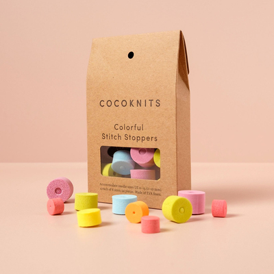 美国进口Cocoknits设计师高端品牌手工毛线编织配件棒针环针堵头