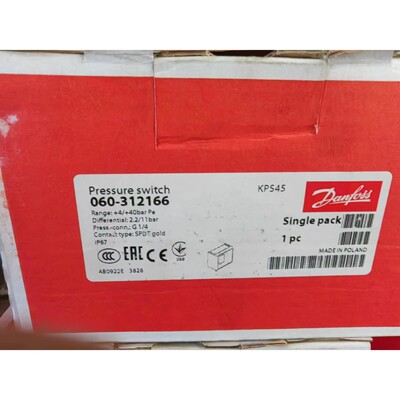 丹佛斯 压力开关 kps45 060-312166 全新