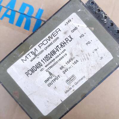 可维修德国MTM 电源模块PCMD400 110S24W-VT-K议价