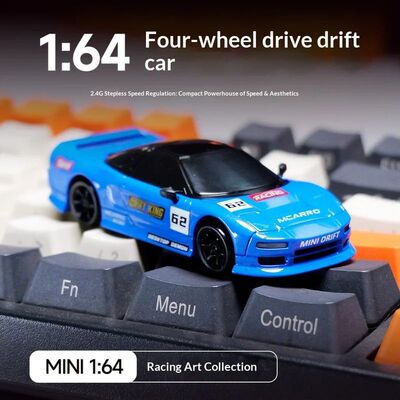 MCARRO 1:64 RC Drift Car 2.4G 4WD High Speed Infinitely Vari