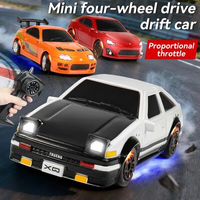 XQ 1:64 Mini RC Drift Car 4WD Remote Control racing Car , Hi