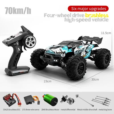 6 RC Monster Truck 4WD High Speed Off-Road Climbing Vehicle,