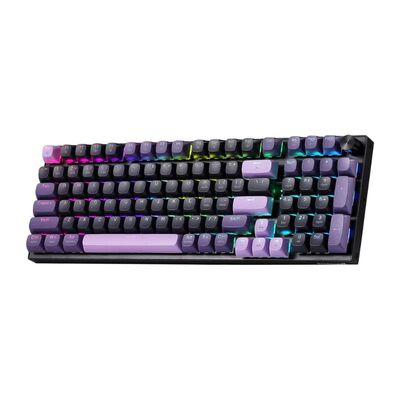 Redragon K740 PRO 98 Keys Wireless RGB Gaming Keyboard, 3-Mo