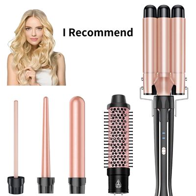 Hair Curler 5 in 1 Professional Curling Iron Hair Straighten