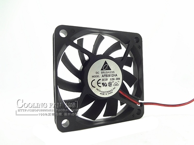 台达 AFB0612HA 6010 12V 0.22A 6CM/厘米 双滚珠 2线CPU机箱风扇