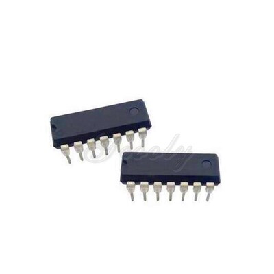 HEF4093BP DIP14 贴片 四路2输入与非门施密特触发器 逻辑芯片