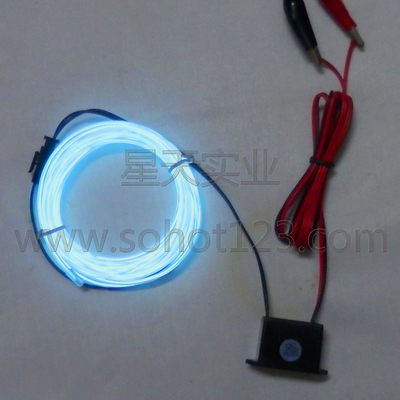 白色2.3冷光线MMELwire12VDC