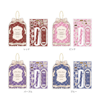 日本正版 新款fukuya 经典蝴蝶结格子亚克力 谷美 周边 可爱装饰