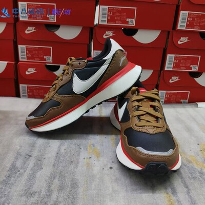 35.5码Nike耐克Phoenix Waffle舒适缓震轻便复古休闲鞋FQ8721-200