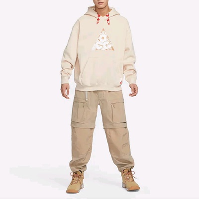 Nike耐克ACG字母logo印花加绒防风保暖连帽休闲卫衣FZ6193-126