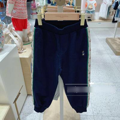 小熊童装长裤纯棉裤子运动