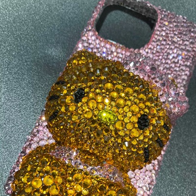 苹果17promax手机壳镶钻闪高级感