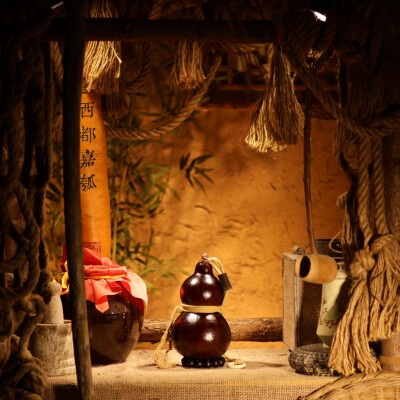 古代酒葫芦传统大漆文玩传统工艺