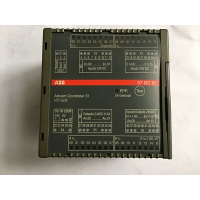 ABB 07DC91模块07KT98 PLC控制 07AC91 全新原装拍前请询价