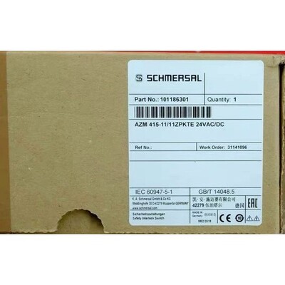 全新原装施迈赛 AZM 415-11/11ZPKTE 24VAC/DC全新原装拍前请询价