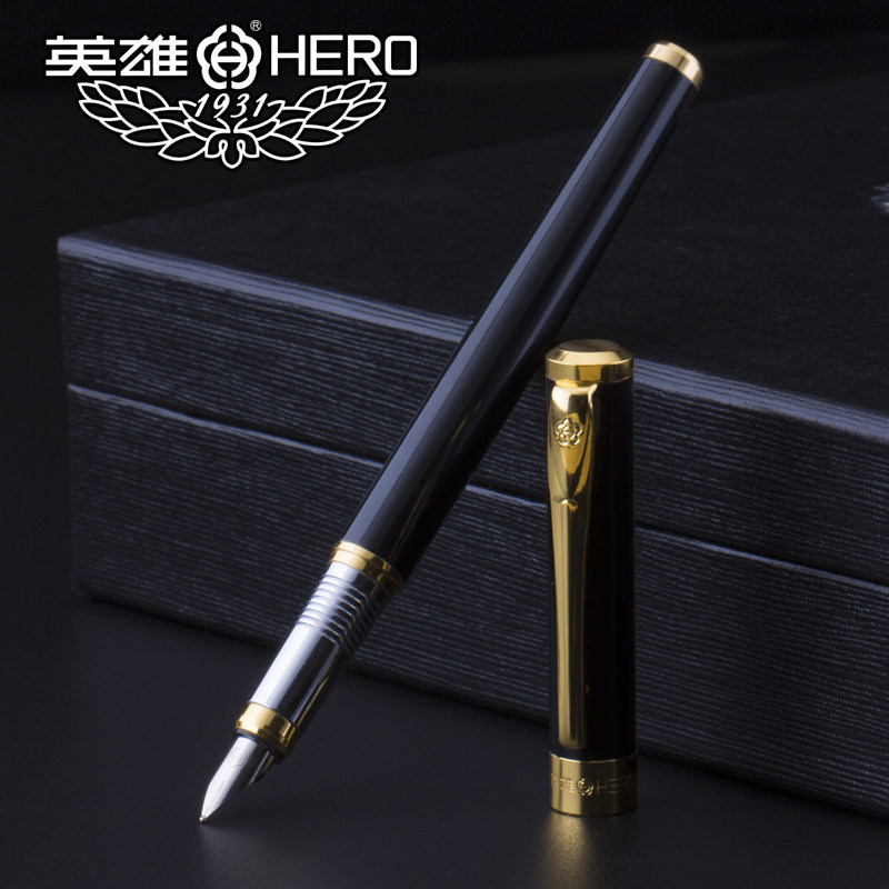 HERO英雄钢笔H601铱金笔 钢笔 墨水笔 男士女士商务办公签名礼品