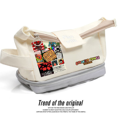 怪奇物语美剧周边笔袋文具袋