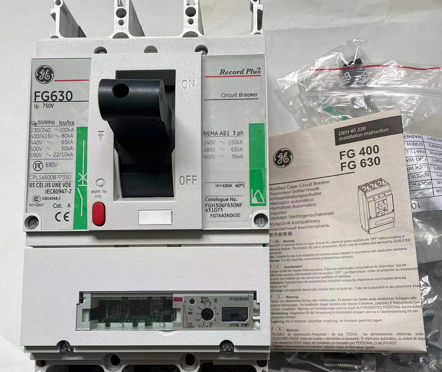 全新原装美国通用GE塑壳断路器FG630 FGH306F630NF FGTAA3N0630_虎窝淘