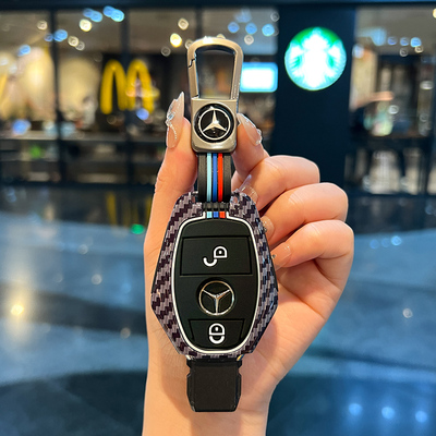 适用奔驰ml350钥匙套高档