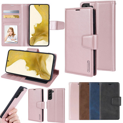 三星S22plusPU皮套商务防摔防尘