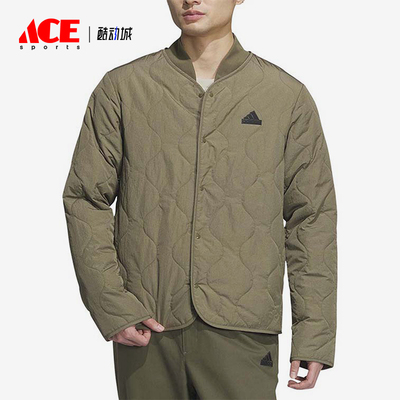 阿迪达斯男士保暖运动休闲棉服