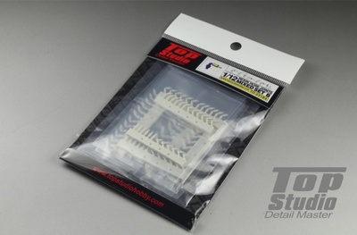 TopStudio TD23184 1/12 树脂管线接头混合套装B 车模型改造件