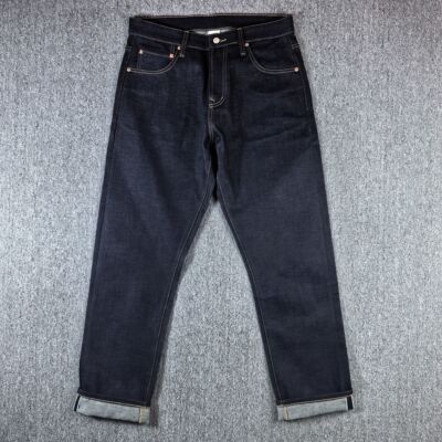 日制赤耳 Selvedge 牛仔裤 原浆原牛加厚16安复古男士养牛落色
