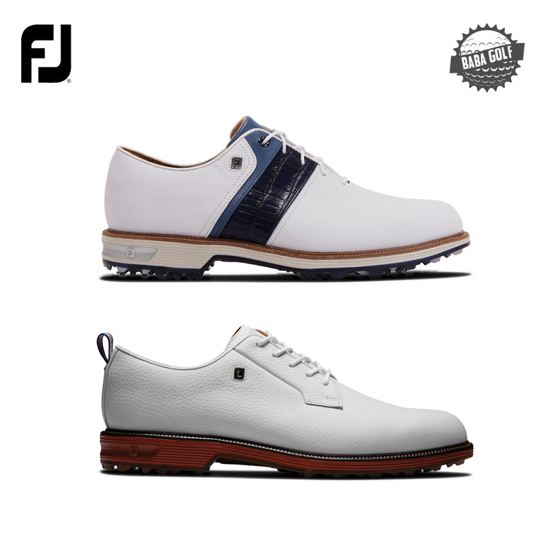 Footjoy全新秋冬Premiere系列经典22新款皮鞋款有钉无钉高尔夫球_虎窝淘