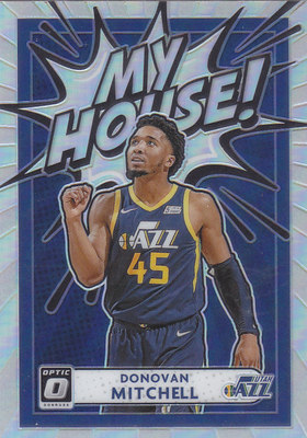 NBA球星卡2021Optic特卡MyHouse银折凑套#10米切尔