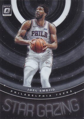 NBA球星卡panini1920Optic摘星特卡#8恩比德