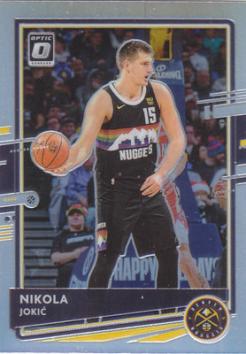 NBA球星卡2021Optic银折特卡#96约基奇