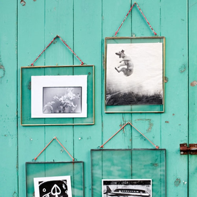 Nkuku Brass Frame Portrait L 相框