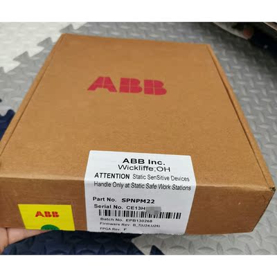 ABB贝利卡件模件SPNPM22 NPM22 INNPM12 INTKM01 NTMP01 NTST01