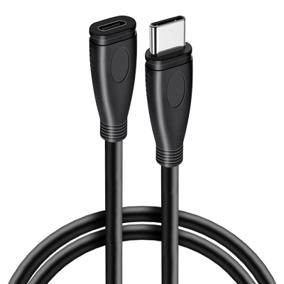 适用type c延长线usb3.1gen2公对母10g数据线ns任天堂switch充电线pd视频传输投屏雷电3加长耳机转接头全功能