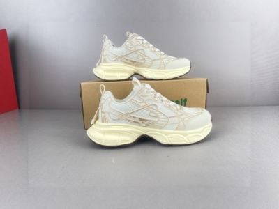 正品断码新款春秋款潮流网面运动鞋男士跑步鞋女士厚底老爹鞋