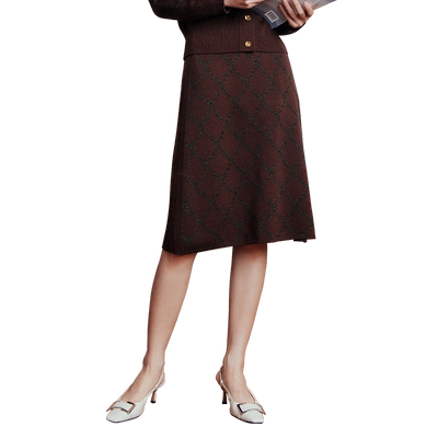 歌蒂诗长裙半身裙简约