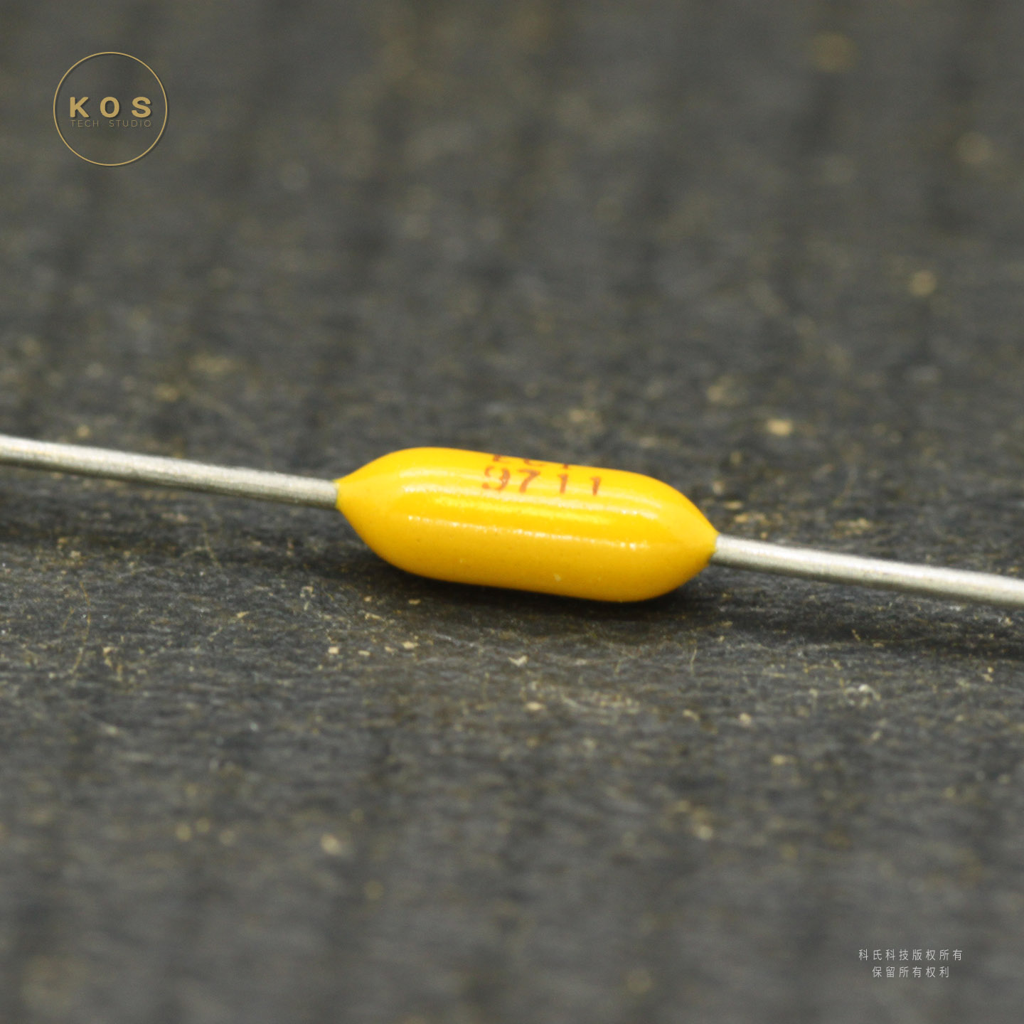 KOS TECH | 0.1uF 50V 104 美国KEMET老炼态古董钯米MLCC神米电容
